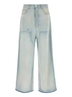Amiri Denim Wide-leg Jeans - Blue
