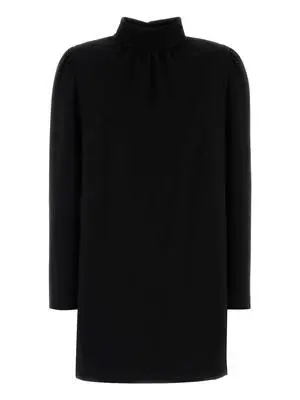Max Mara Crepe Embassy Dress - Black