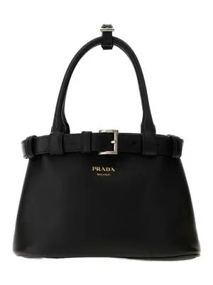 Prada Leather Handbag - Black