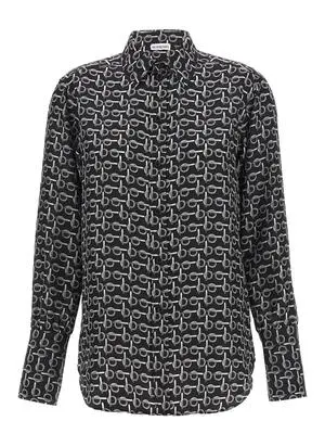 BURBERRY BURBERRY Silk Printed Shirt