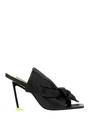 Givenchy Leather Boudoir Mules - Black
