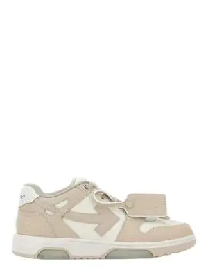 Off-White Two-tone Leather Out Of Office Sneakers - Multicolor