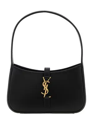Saint Laurent Hobo Le 5 À 7' Mini Handbag - Black