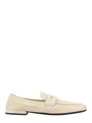 Prada Leather Loafers - White