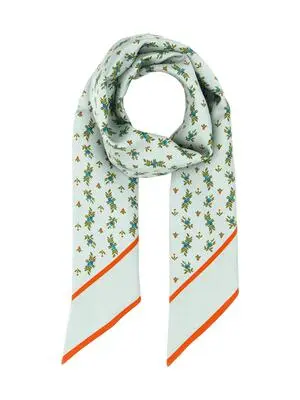 Prada Prada Women Printed Twill Foulard Multicolor