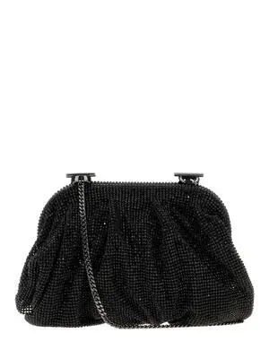 Benedetta Bruzziches BENEDETTA BRUZZICHES Embellished Clutch Black