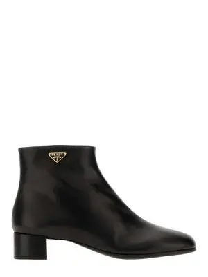 PRADA Prada Nappa Leather Ankle Boots