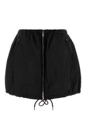 Prada Re-nylon Mini Skirt - Black
