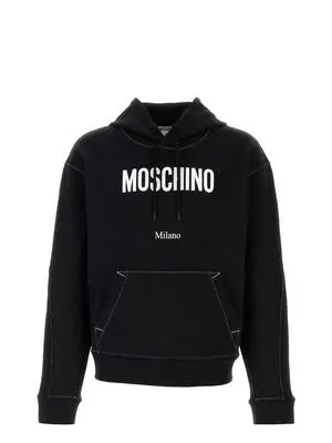Moschino Cotton Sweatshirt - Black