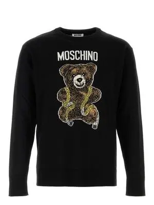 Moschino Wool Sweater - Black