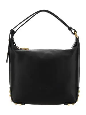 TOD'S Leather Shoulder Bag - Black