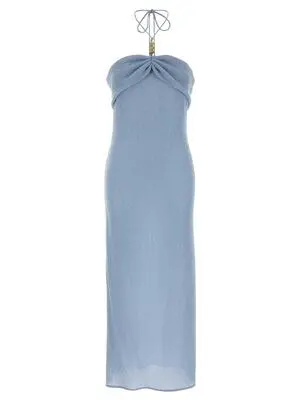 Magda Butrym MAGDA BUTRYM Light Stretch Lyocell Blend Dress Blue