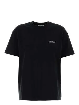 Off-White Cotton T-shirt - Black