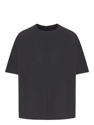 JIL SANDER Lightweight Cotton Crewneck T-shirt - Black