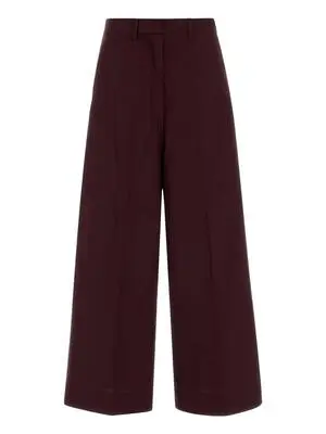 Max Mara Epoca Wide-leg Pant - Red