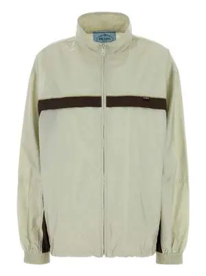 Prada PRADA Two-Tone Re-Nylon Windbreaker Multicolor