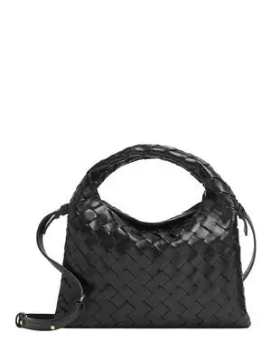 Bottega Veneta Mini Hoop Bag - Black