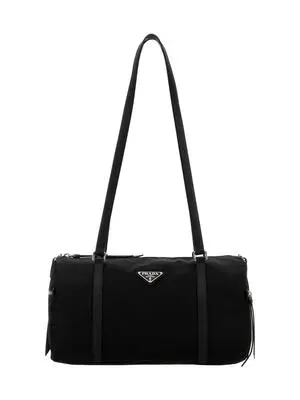 Prada Re-nylon Large Shoulder Bag - Black