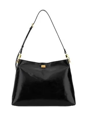 Dolce & Gabbana Leather Shopping Bag - Black
