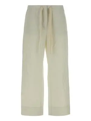 Max Mara Cotton Trousers - Multicolor