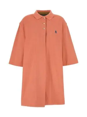 Prada PRADA Piquet Overcoat Pink