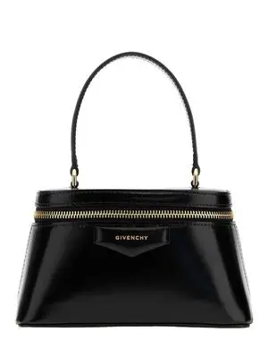 Givenchy Leather Antigona Handbag - Black