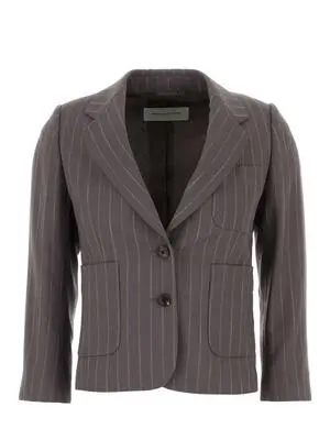 Dries Van Noten Embroidered Wool Blend Bamis Blazer - Multicolor