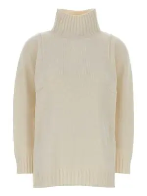 Max Mara Cashmere Aceti Sweater - White