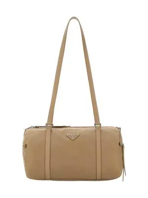 Prada Re-nylon Large Shoulder Bag - Brown