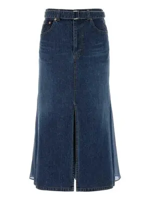 Sacai Denim Skirt - Blue