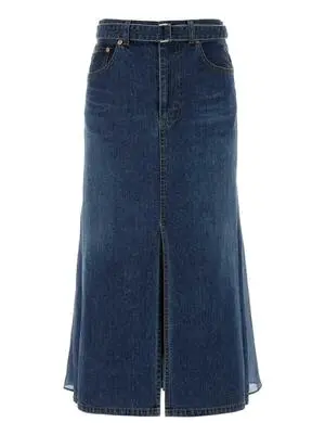 Sacai Denim Skirt - Blue