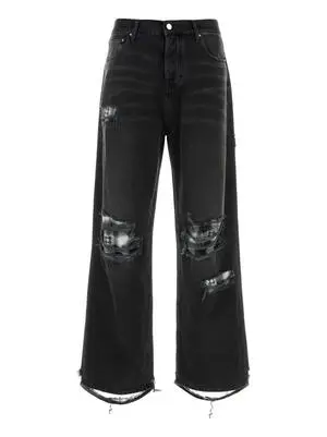 Amiri Dark Denim Jeans - Black