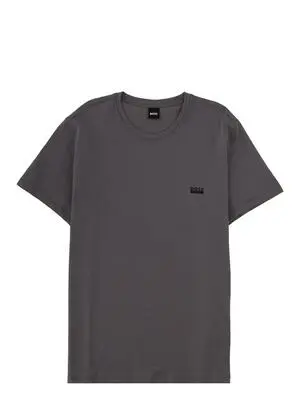 BOSS T-shirt With Logo - Gray