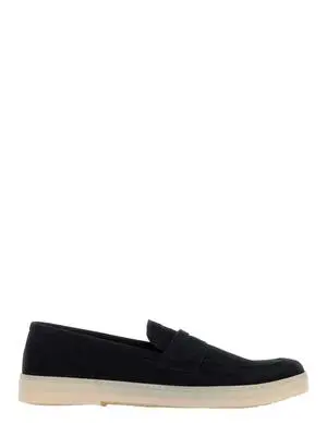 Prada Suede Loafers - Blue