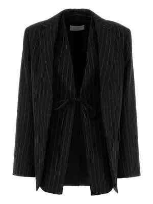 Sportmax Embroidered Wool Blend Divina Blazer - Multicolor