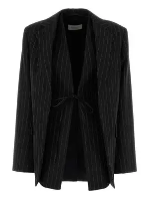 Sportmax Embroidered Wool Blend Blazer - Multicolor