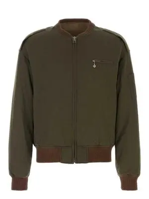 Visvim VISVIM Wool Blend Gunner Down Jacket Green