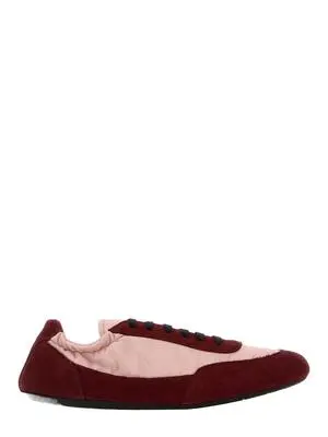Prada Two-tone Re-nylon And Suede Collapse Sneakers - Multicolor