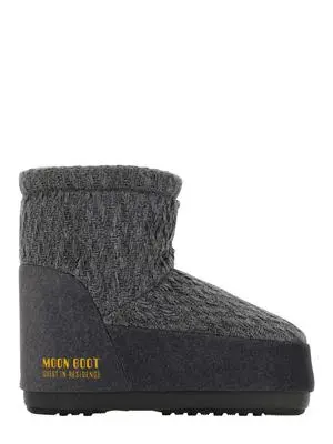 Moon Boot Fabric X Guest In Residence Icon Low Ankle Boots - Gray