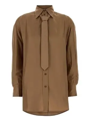Zimmermann Silk Shirt - Brown