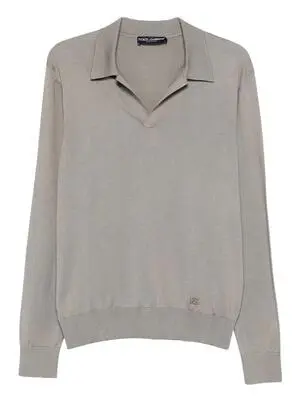 DOLCE & GABBANA Dolce & Gabbana Grey T-Shirts & Vests - T-Shirts Men