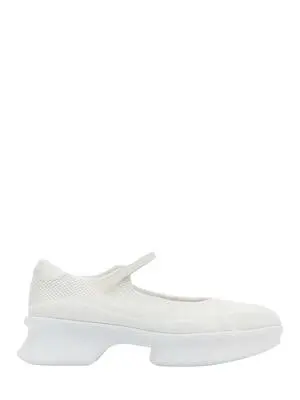 Prada Mesh Ballerinas - White