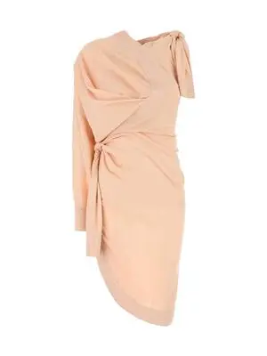 FERRAGAMO Cotton Blend Dress - Pink