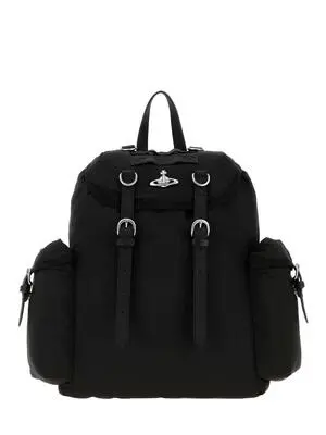 VIVIENNE WESTWOOD Fabric Highland Backpack - Black