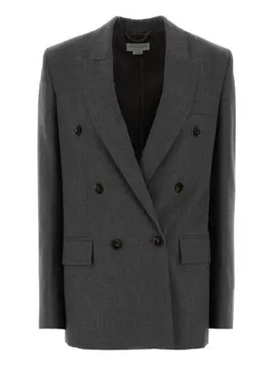 Stella McCartney Flannel Blazer - Gray