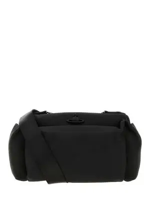 VIVIENNE WESTWOOD Canvas Lee Crossbody Bag - Black