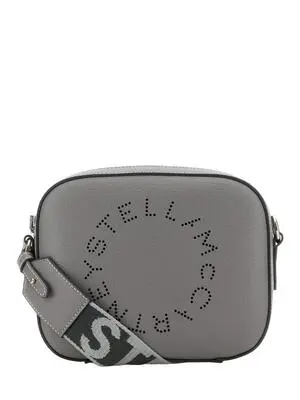 Stella McCartney STELLA MCCARTNEY Alter Mat Logo Crossbody Bag Gray