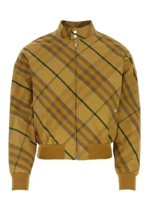 Burberry Embroidered Cotton Bomber Jacket - Multicolor