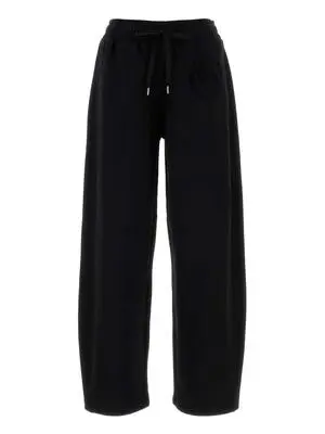 STELLA MCCARTNEY Stella Mccartney Women Black Cotton Joggers