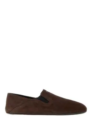 Prada Suede Loafers - Brown